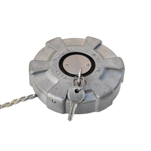 4” Aluminum Locking Diesel Fuel Cap